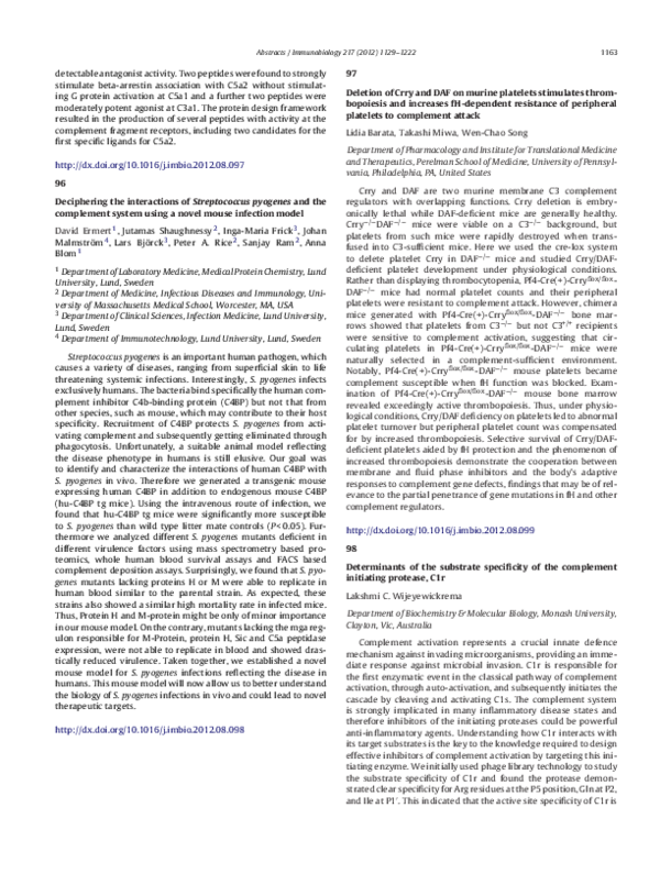 (PDF) Deciphering the interactions of Streptococcus pyogenes and the ...