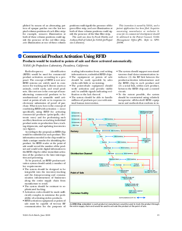 (PDF) Commercial Product Activation Using RFID