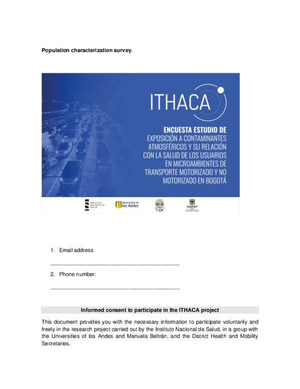 (PDF) Assessment of Personal Exposure to Particulate Air Pollution in Different ...