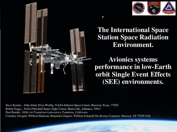 (PDF) The International Space Station Space Radiation Environment ...