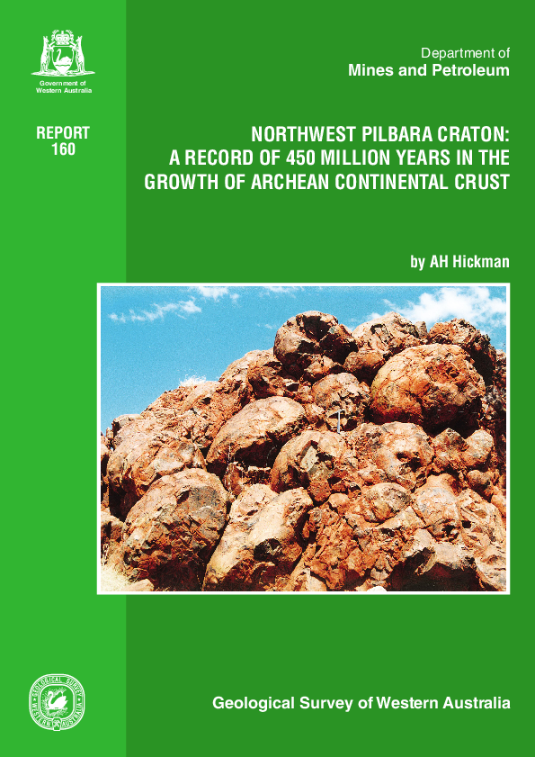 (PDF) NORTHWEST PILBARA CRATON: A RECORD OF 450 MILLION YEARS IN THE ...