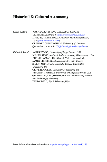 (PDF) Astronomy of the Inca Empire