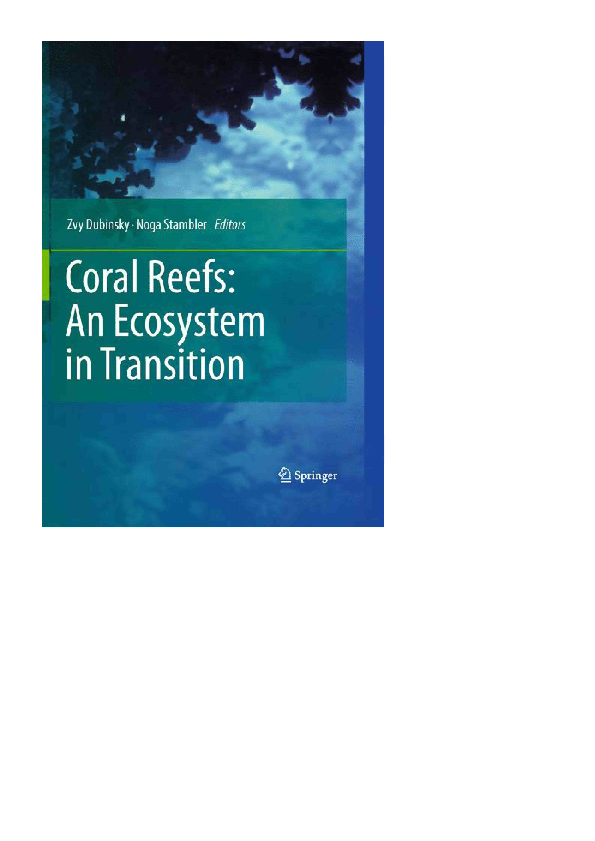(PDF) Coral Reefs: An Ecosystem in Transition