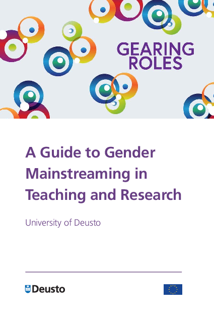 (PDF) A Guide to Gender Mainstreaming in Teaching and Research