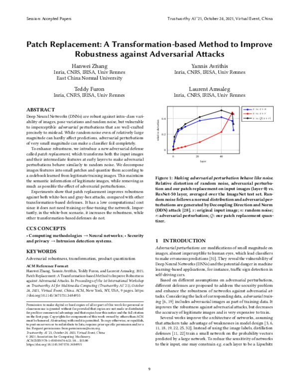 (PDF) Patch Replacement