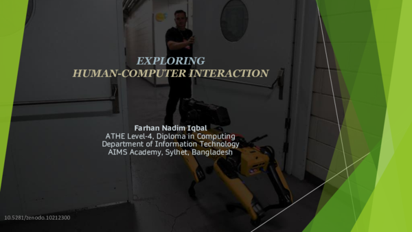 (PDF) Exploring Human Computer Interaction HCI