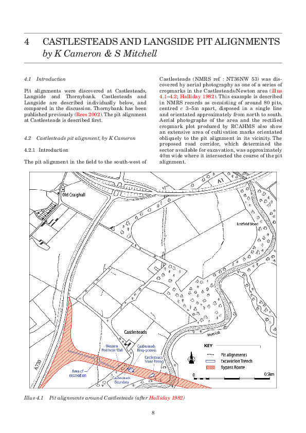 (PDF) Castlesteads and Langside pit alignments