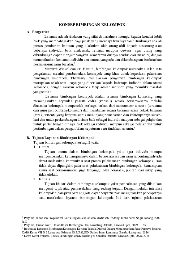 (PDF) KONSEP BIMBINGAN KELOMPOK