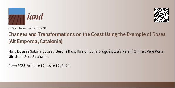 (PDF) Changes and Transformations on the Coast Using the Example of Roses (Alt Empordà ...