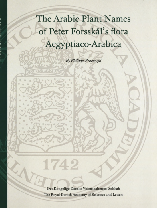 (PDF) The Arabic plant names of Peter Forsskals flora Aegyptiaco ...