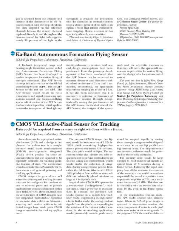 (PDF) CMOS VLSI Active-Pixel Sensor for Tracking
