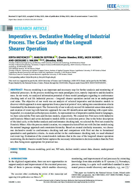 (PDF) Imperative vs. Declarative Modeling of Industrial Process. The ...