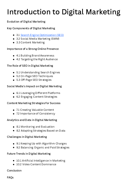 (PDF) Introduction to Digital Marketing