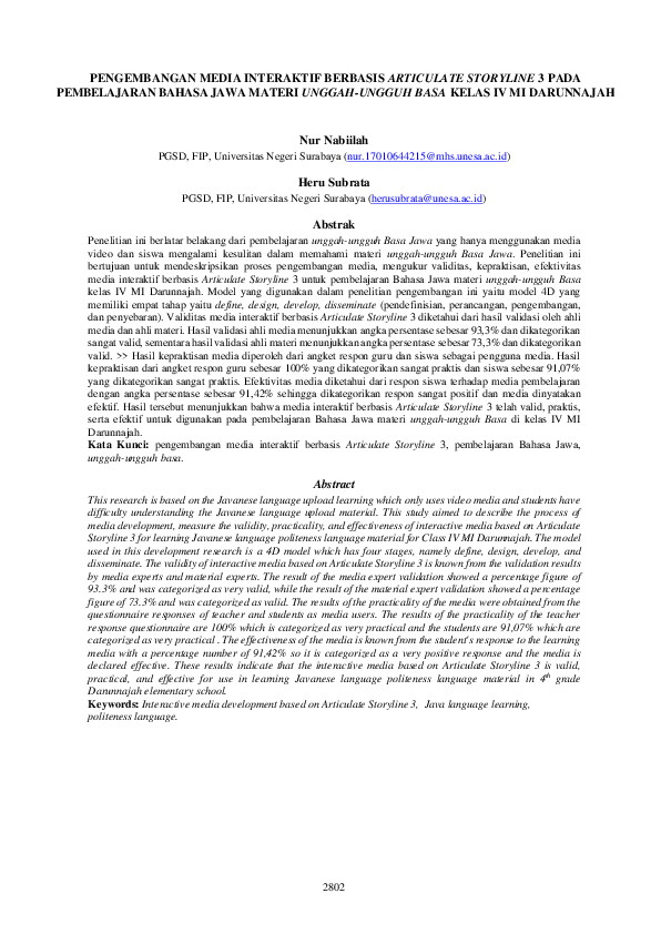 (PDF) Pengembangan Media Interaktif Berbasis Articulate Storyline 3 Pada Pembelajaran Bahasa ...
