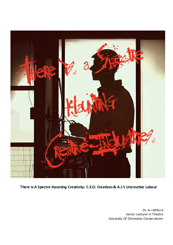 (PDF) There Is A Spectre Haunting Creativity: C.E.O. Creatives & A.I.’s ...