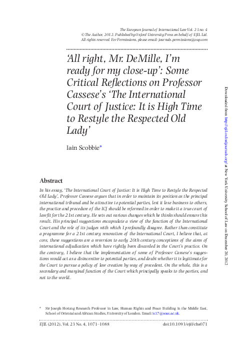 (PDF) All right, Mr. DeMille, I'm ready for my close-up': Some Critical ...