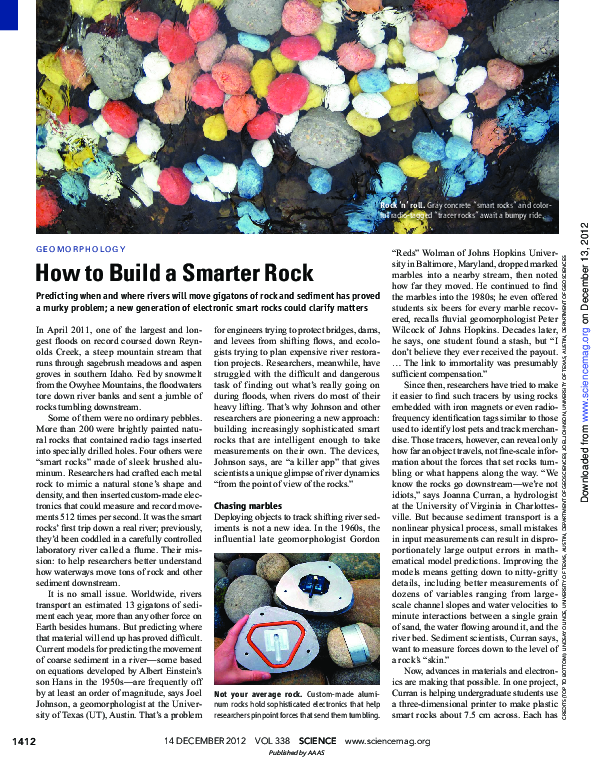 (PDF) How to Build a Smarter Rock