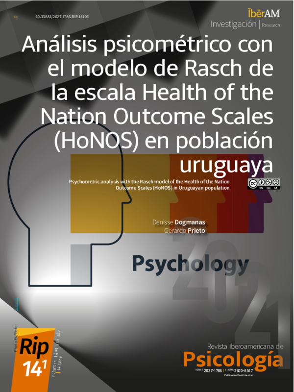 (PDF) Análisis psicométrico con el modelo de Rasch de la escala Health ...