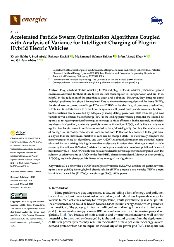 Pdf Accelerated Particle Swarm Optimization Algorithms Coupled With