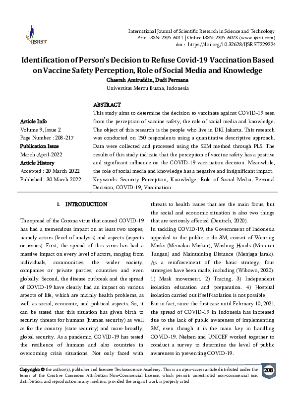 (PDF) Identification of Person's Decision to Refuse Covid-19 ...