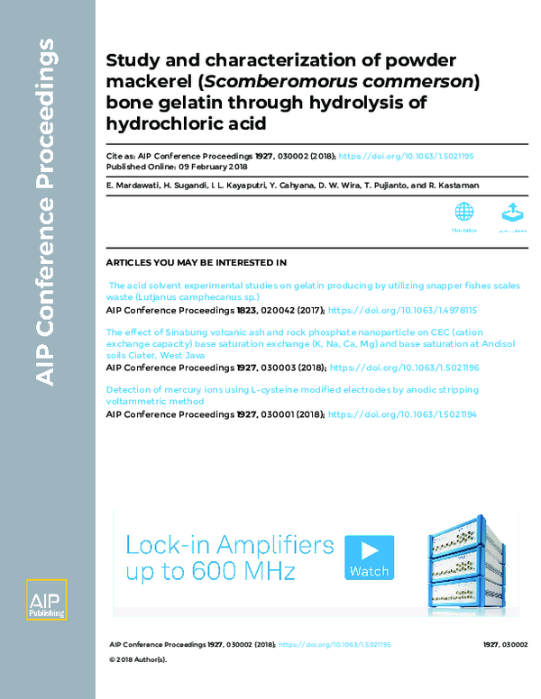 (PDF) Study and characterization of powder mackerel (Scomberomorus ...