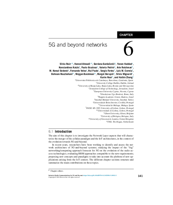 (PDF) 5G and beyond networks