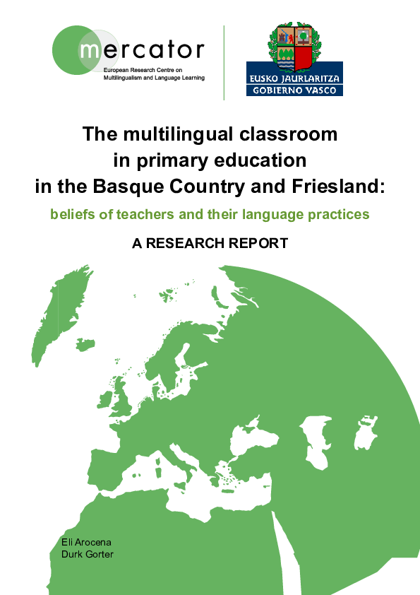 (PDF) The Multilingual Classroom in Primary Education in the Basque Country and Friesland ...