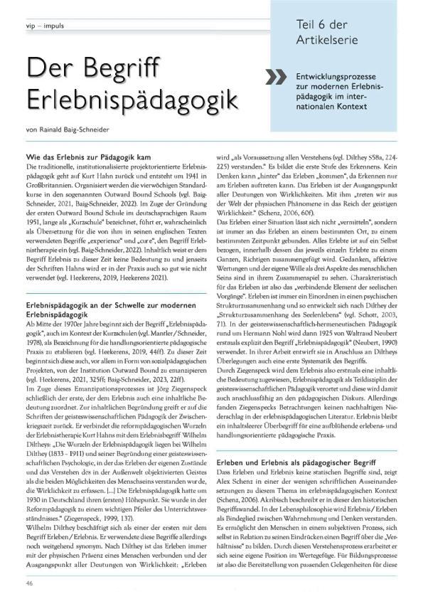 (PDF) Der Begriff Erlebnispädagogik