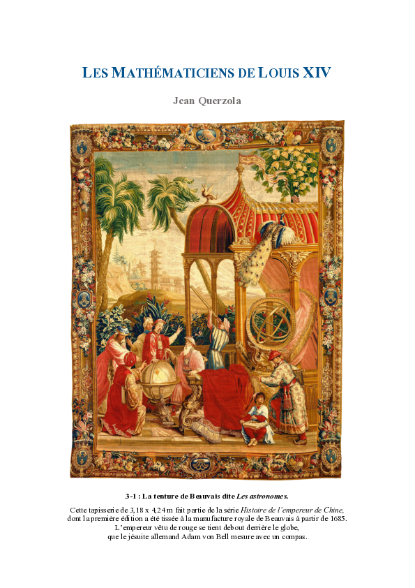 (PDF) 3 - LES MATHÉMATICIENS DE LOUIS XIV