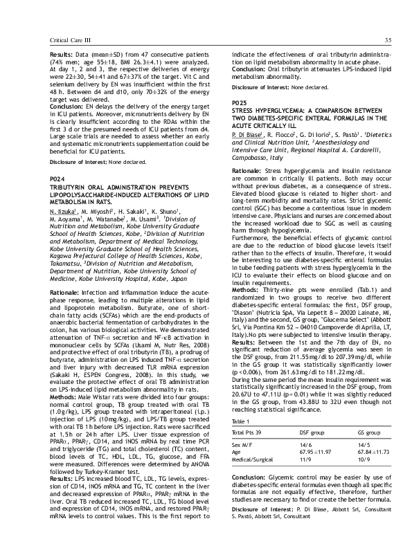 (PDF) P025 Stress Hyperglycemia: A Comparison Between Two Diabetes ...