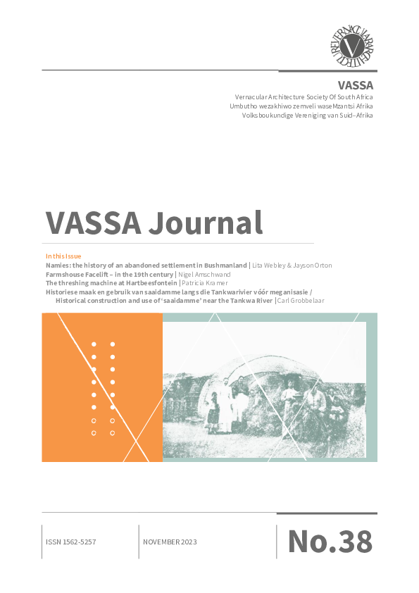 (PDF) Namies: the history of an abandoned settlement in Bushmanland ...