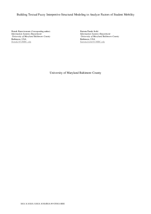 (PDF) Building Textual Fuzzy Interpretive Structural Modeling to Analyze Factors of Student ...