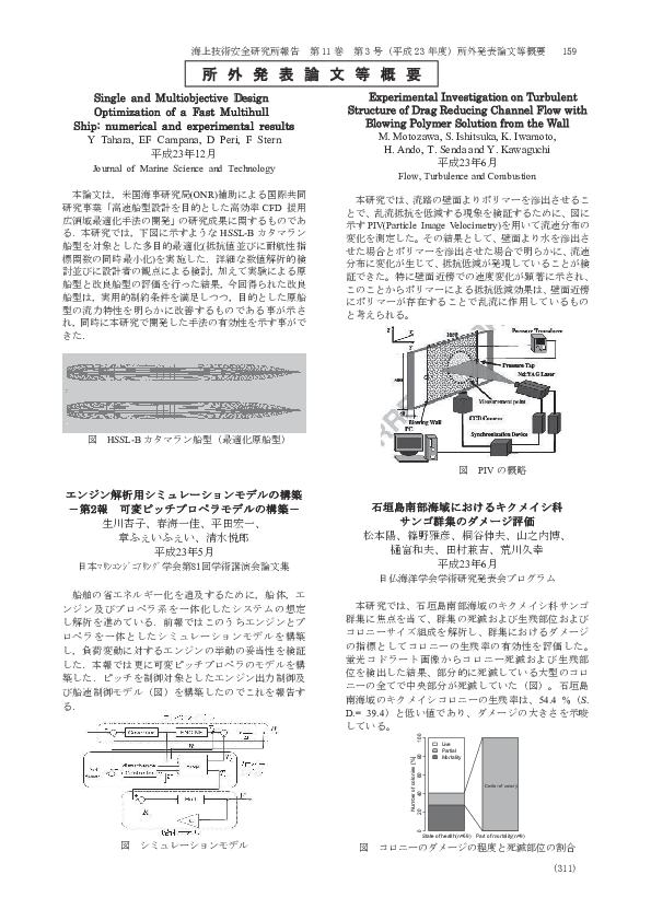 Pdf Single And Multiobjective Design Optimization Of A Fast Multihull Ship Numerical And