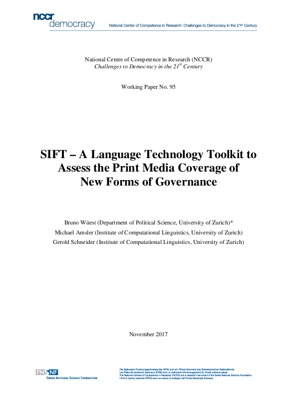 (PDF) SIFT – A language technology toolkit to assess the print media ...