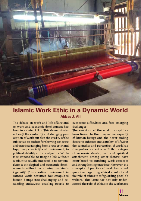 (PDF) Islamic Work Ethic in a Dynamic World