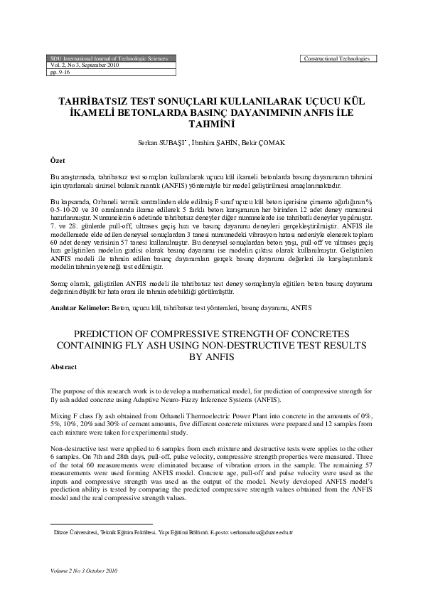 (PDF) Tahri̇batsiz Test Sonuçlari Kullanilarak Uçucu Kül İkameli̇ ...