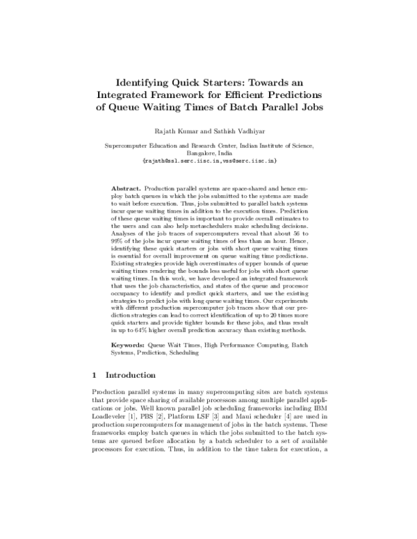 (PDF) Identifying Quick Starters: Towards an Integrated Framework for Efficient Predictions of ...