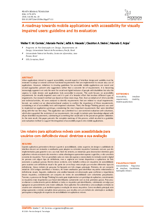 (PDF) A roadmap towards mobile applications with accessibility for visually impaired users ...