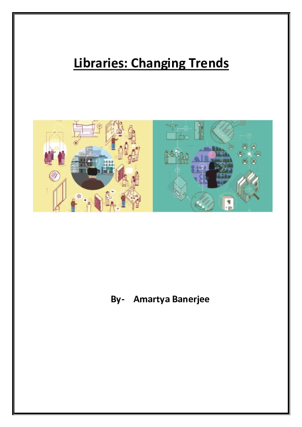 (PDF) Libraries: Changing Trends
