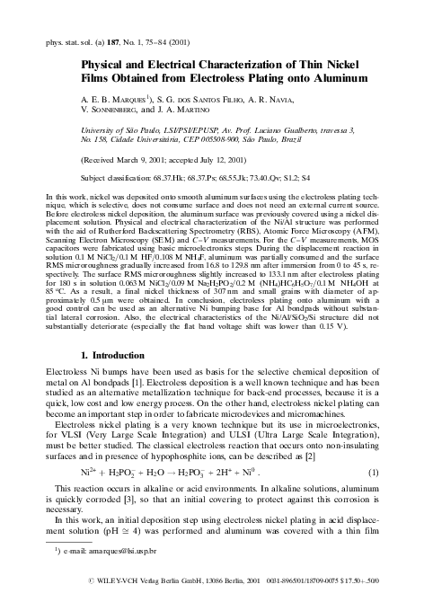 (PDF) Physical and electrical characterization of TiO2 particles after ...