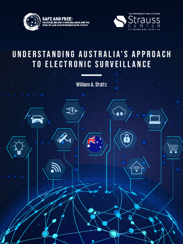 (PDF) Understanding Australia’s Approach to Electronic Surveillance