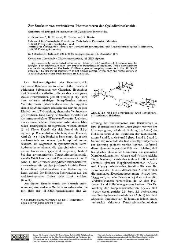 (PDF) Zur Struktur von verbrückten Photoisomeren der ...