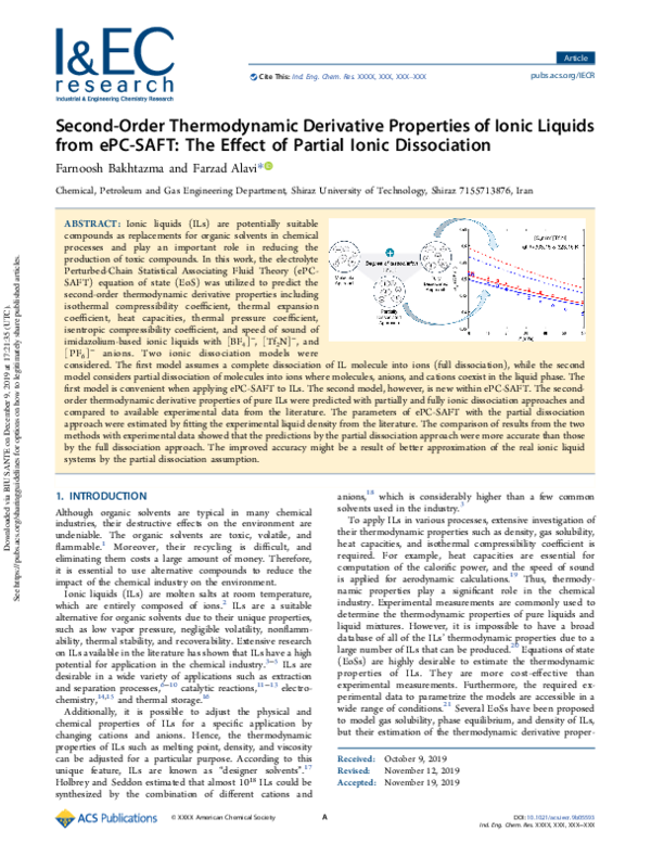 (PDF) Second-order thermodynamic derivative properties of binary mixtures of n-alkanes through ...