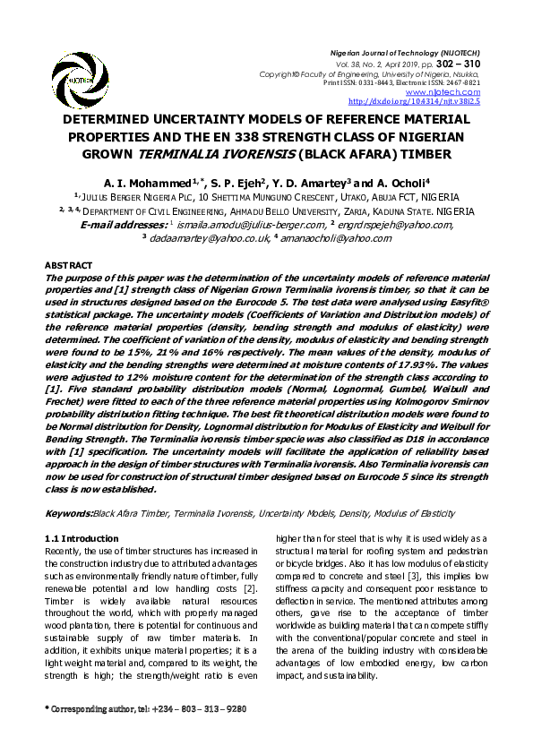 (PDF) Determined uncertainty models of reference material properties ...