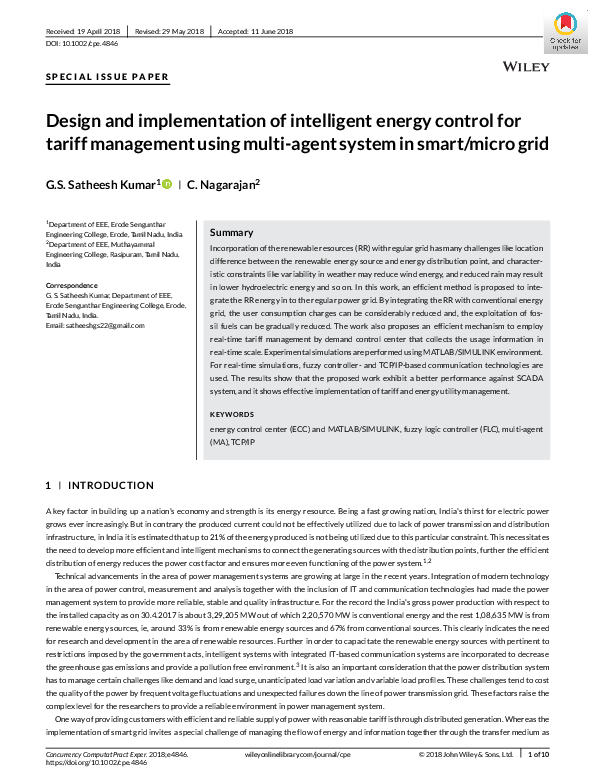 (PDF) Design and implementation of an intelligent energy saving system based on standby power ...