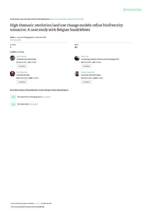 (PDF) High thematic resolution land use change models refine ...