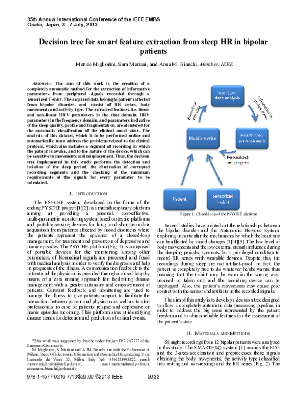 (PDF) Decision tree for smart feature extraction from sleep HR in ...