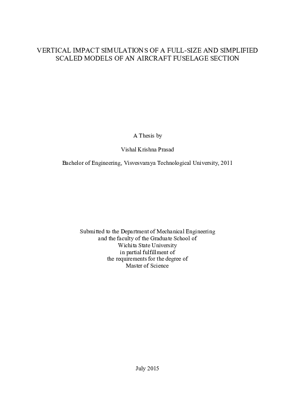 (PDF) Vertical Impact Simulations of a Full-Size and Simplified Scaled ...