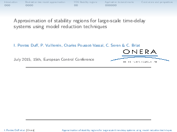 (PDF) Approximation of stability regions for large-scale time-delay systems using model ...