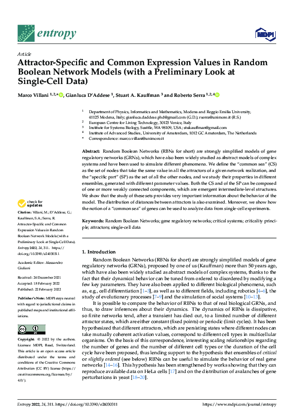 Pdf Exploring Common And Specific Gene Expression In Rbns 1290